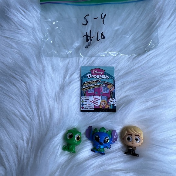 Disney | Toys | Disney Doorables Series 4 Pascal Stitch And Kristof ...